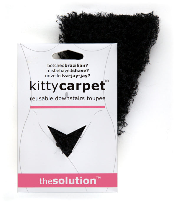 Kitty Carpet: reusable female merkin, downstairs toupee, pubic wig ...